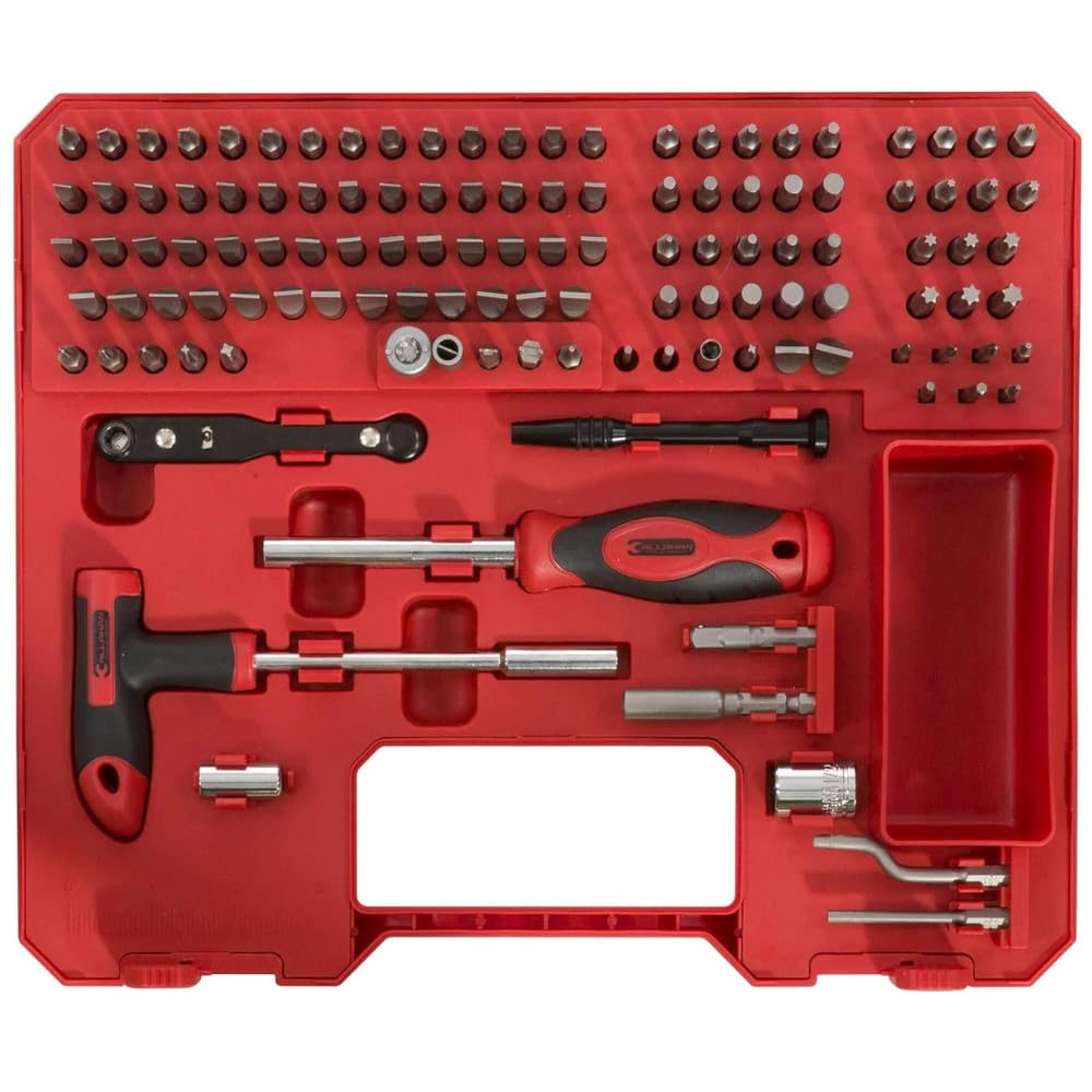 DAONEG 123-Piece Screwdriver Set - Flat, Hex, Torx - Screwdriver Set - Screwdriver