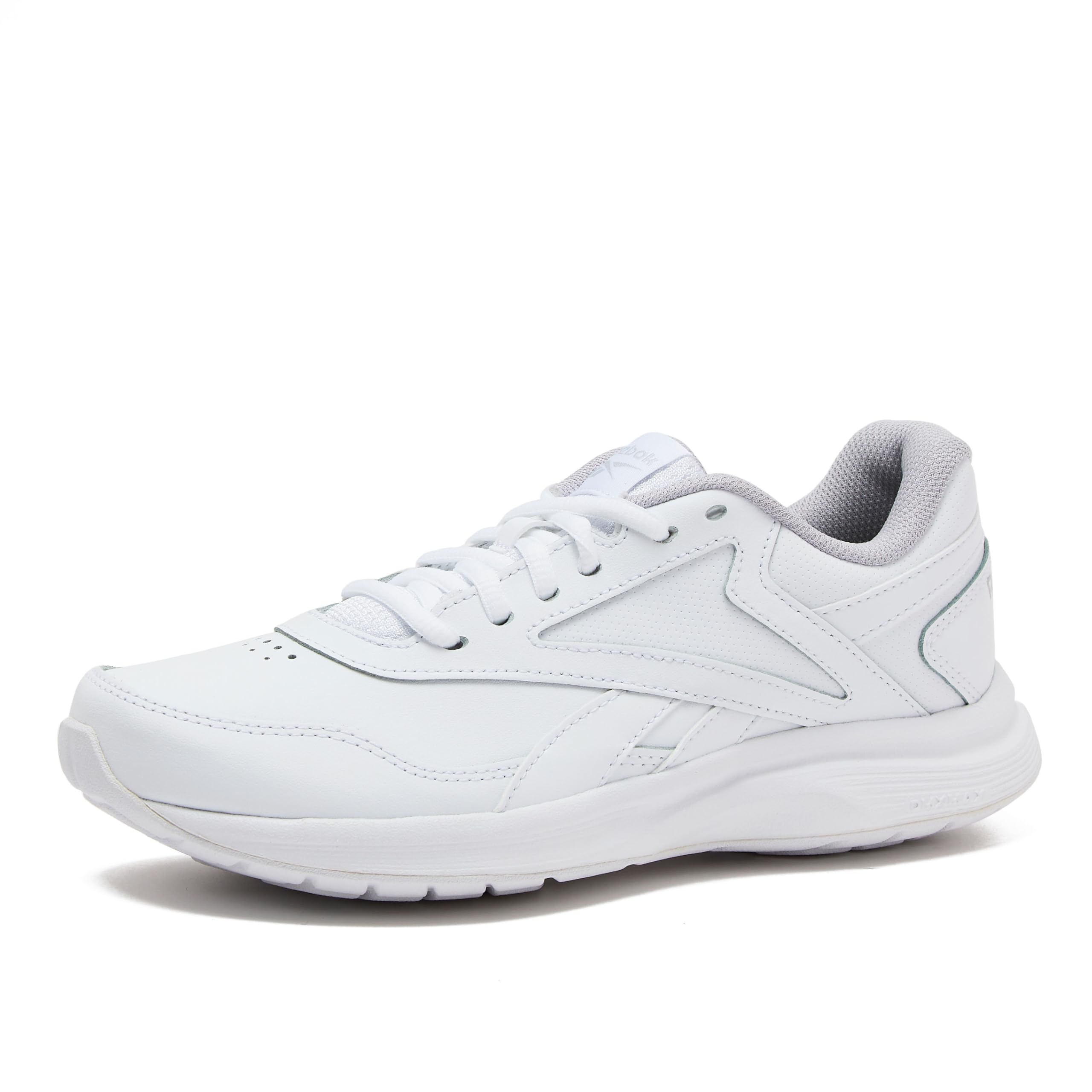 Reebok Women's Ultra 7 DMX Max Walking Shoes, Athletic Black Sneakers, White/Cold Grey/Collegiate Royal, 10