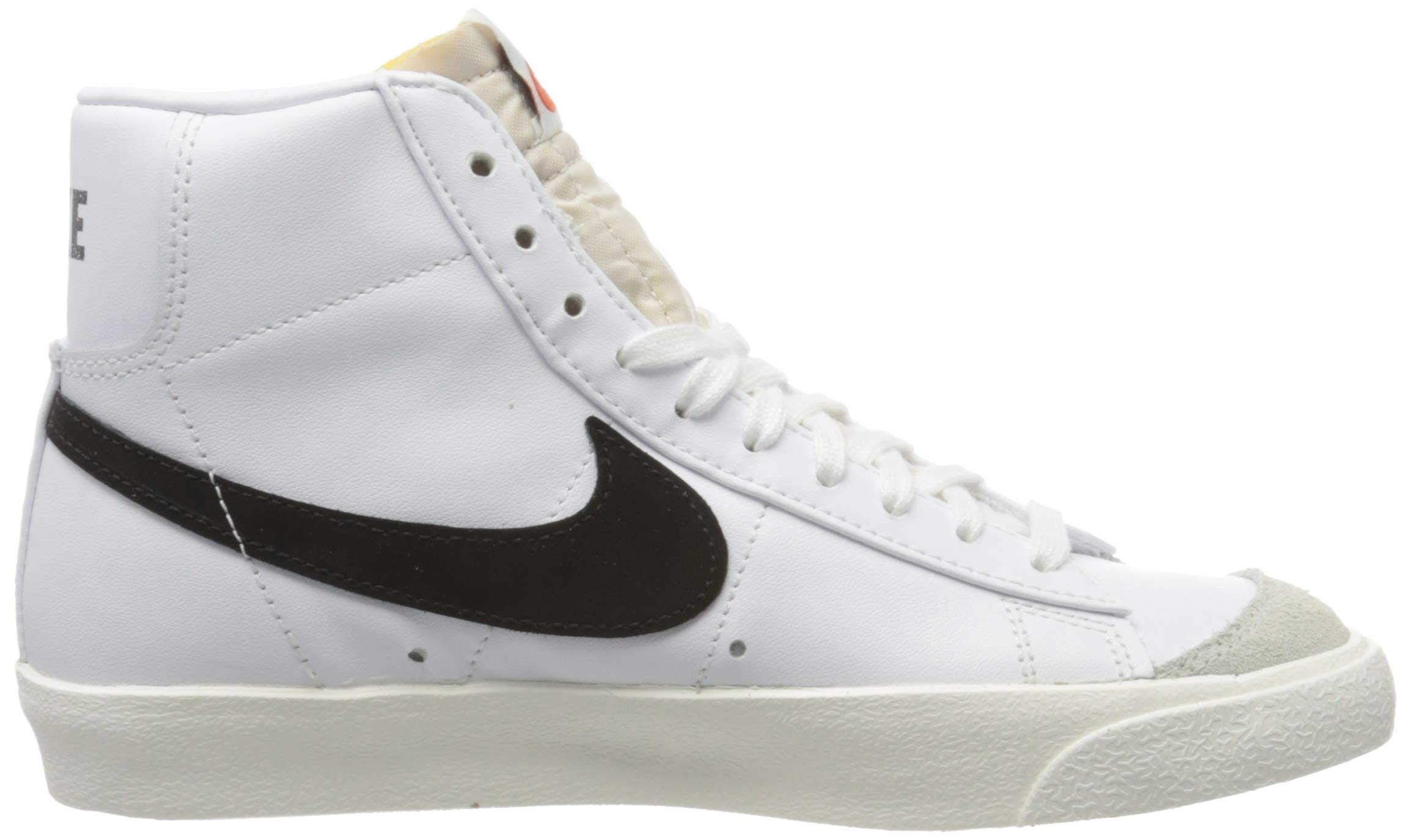 Nike Blazer Mid '77 Vintage Men's Sneakers, White/Black, Size 12
