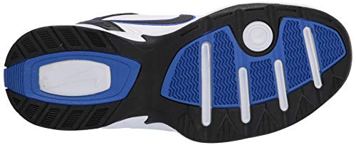 Nike Men's Air Monarch IV (4E) Cross Trainer, Black/Black-White-Racer Blue, 9