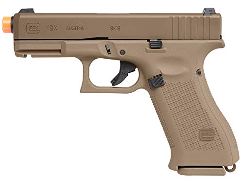 Umarex Glock 19X Blowback 6mm BB Pistol Airsoft Gun, Glock 19X GBB