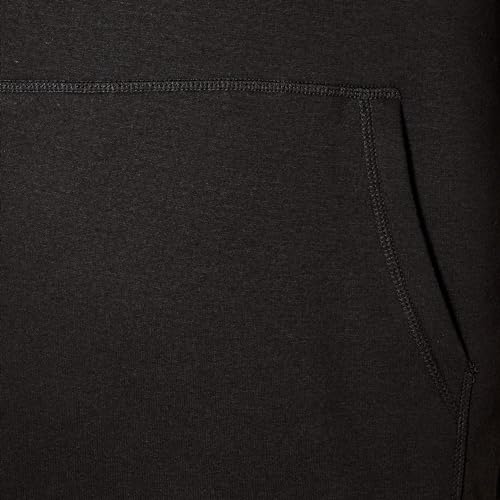 Amazon Essentials Men's Hoodies, Sherpa-Lined Pullover, Black, Small