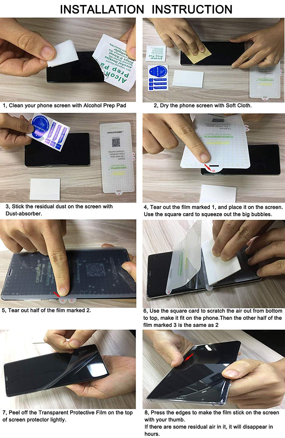 Orzero (3 Pack) Compatible for Huawei P30 Soft TPU Screen Protector, HD Premium Quality Edge to Edge Full Coverage Screen Protector High Definition Anti-Scratch Bubble-Free (Lifetime Replacement)