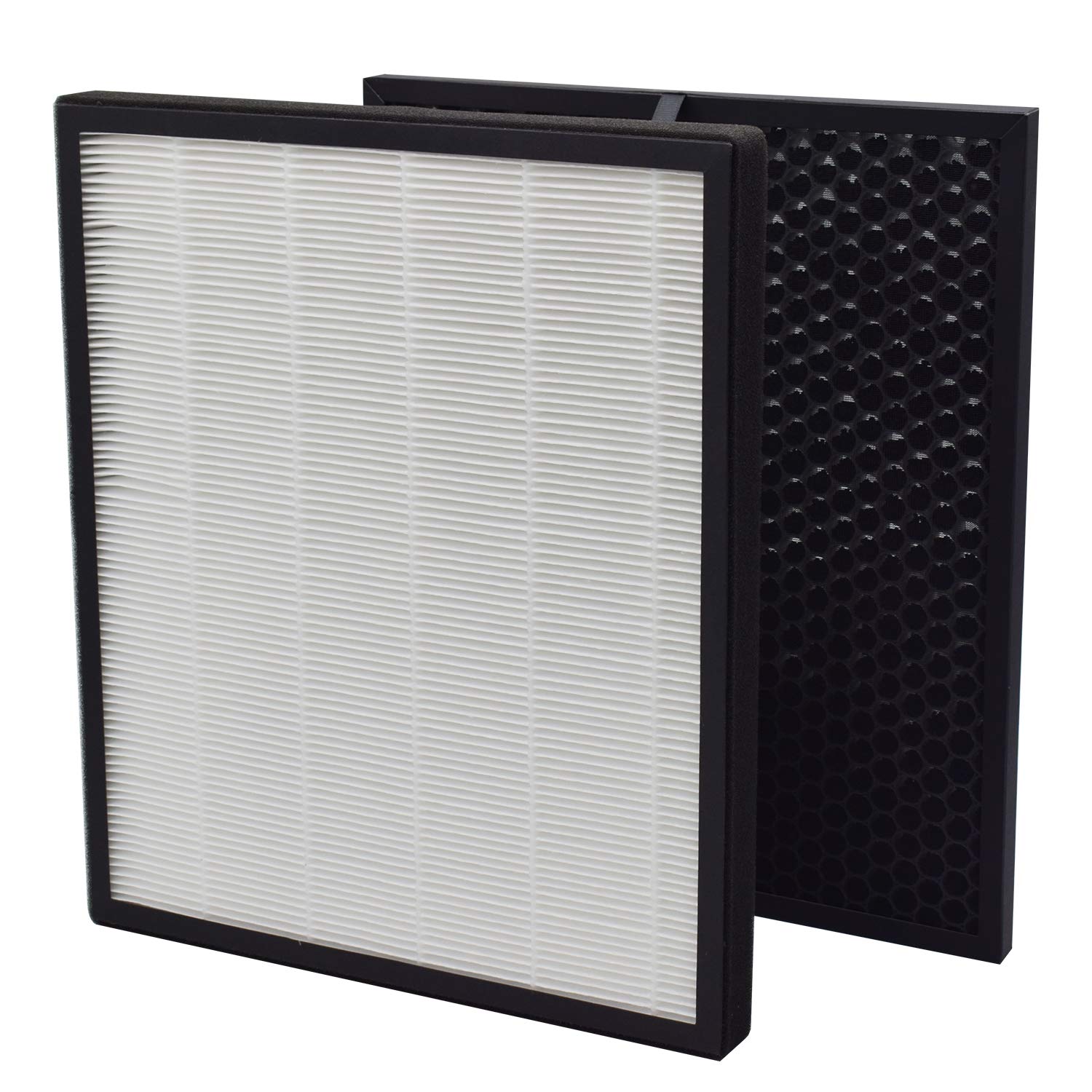 GHM Compatible LEVOIT LV-PUR-131 Air Purifier True HEPA & Activated Carbon Filters Set Compatible with LEVOIT LV-PUR-131 Air Purifier