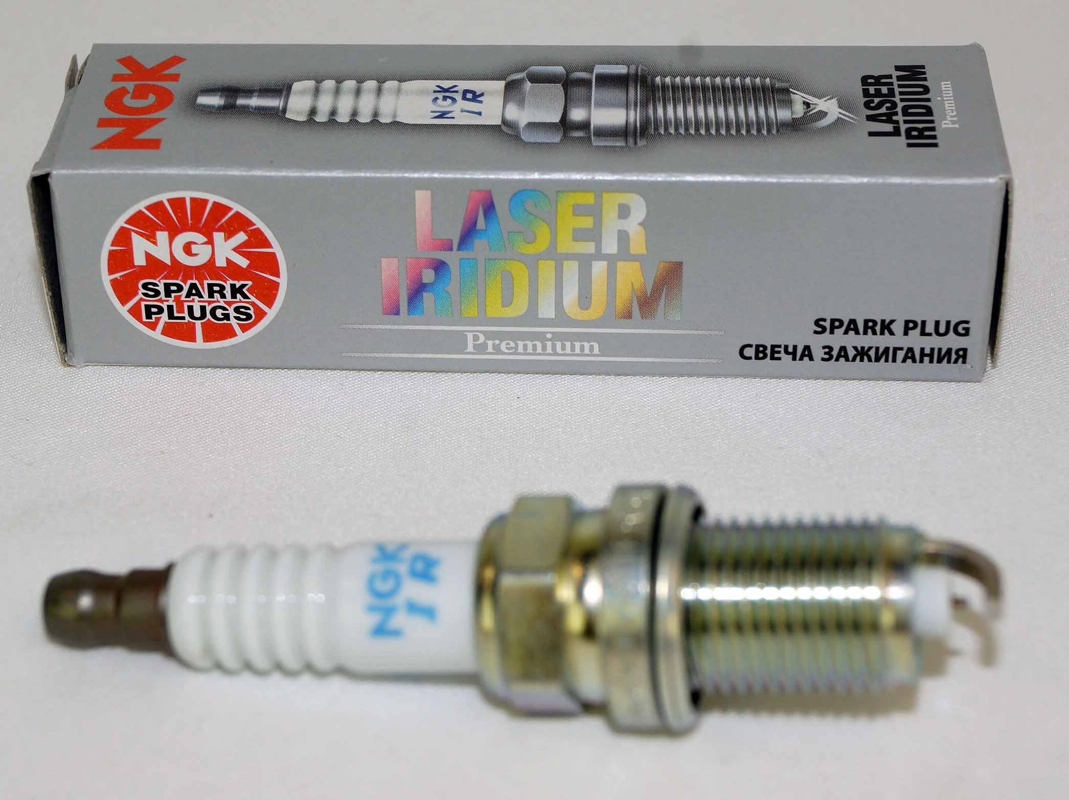 NGK Laser Iridium Spark Plug IFR6T11 (4 Pack) Compatible With TOYOTA CAMRY XLE 2002-2009 2.4L/2362cc