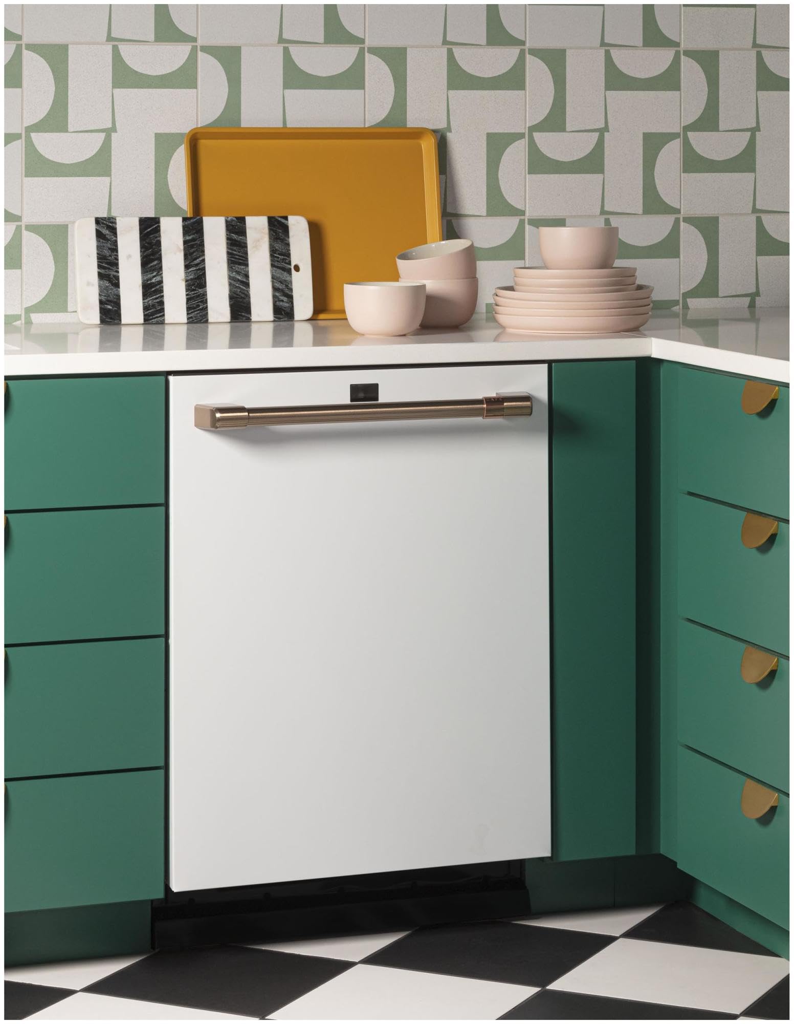 CAFE CDT845P2NS1 24" Matte Collection Built-In Dishwasher with 16 Place Settings Ultra-Wash and Dry