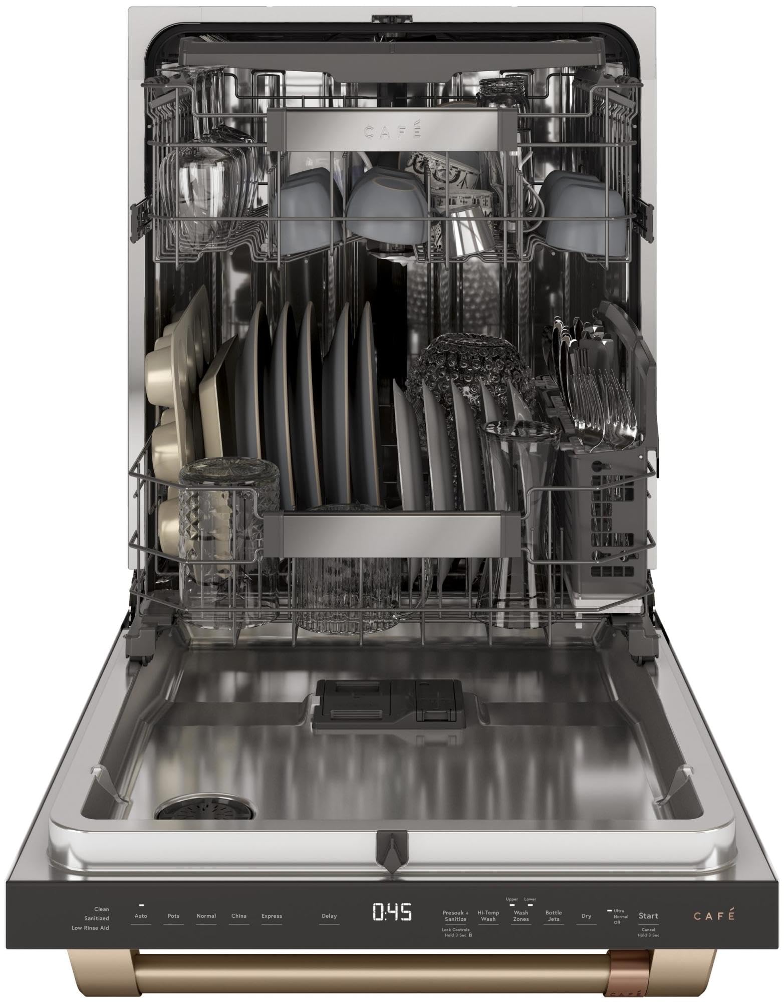 CAFE CDT845P2NS1 24" Matte Collection Built-In Dishwasher with 16 Place Settings Ultra-Wash and Dry