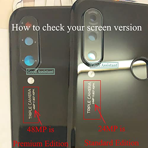 Screen Replacement for Huawei P30 Lite Nova 4E MAR-LX3A MAR-LX2 MAR-L21 MAR-LX3 MAR-LX1 2019 6.15" LCD Display Touch Screen Digitizer Assembly with Tools
