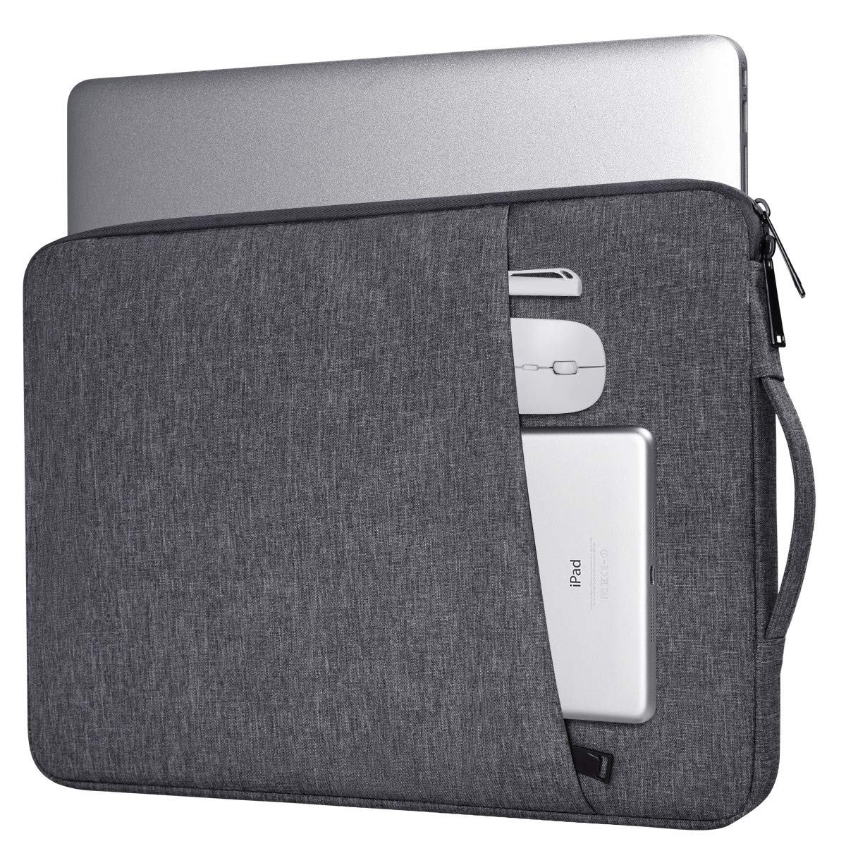 13-13.3 Inch Laptop Case Bag for Lenovo Chromebook Flex 5/Acer Spin 5, Surface Laptop 6 5 4 3/Book 13.5, HP Spectre x360/Dell Inspiron 13 7000/MacBook Pro 14 Inch M1 A2442 Sleeve(Space Grey)