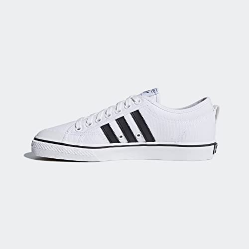 adidas Originals mens Nizza Sneaker, Ftwr White/Core Black/Ftwr White, 9.5 US