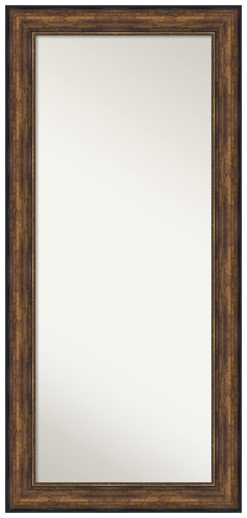 Amanti Art Bronze Full Length Mirror, 68x32 Ballroom Bronze Tall Free Standing Body Wall Mirror Full Length for Dressing, Traditional Frame, Lean on Floor or Hang, Wall Decor from WI, USA