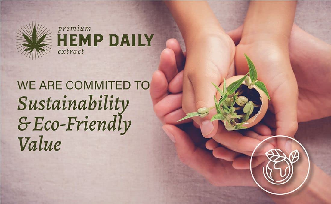 Hemp Daily Active Spray | Hemp Spray with Essential Oils | Vegan, Organic Ingredients | 2 Fluid Ounces, 3 Pack