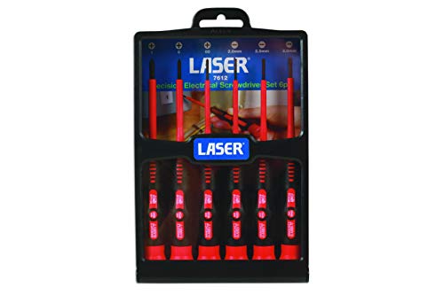 Laser Tools 7612 Precision Electrical Screwdriver Set 6pc