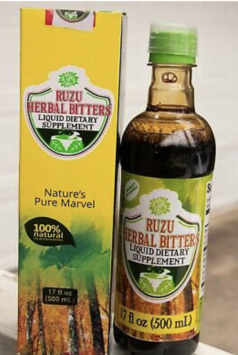 Ruzu Herbal Bitters 500ml 100% Nature's Pure Miracle