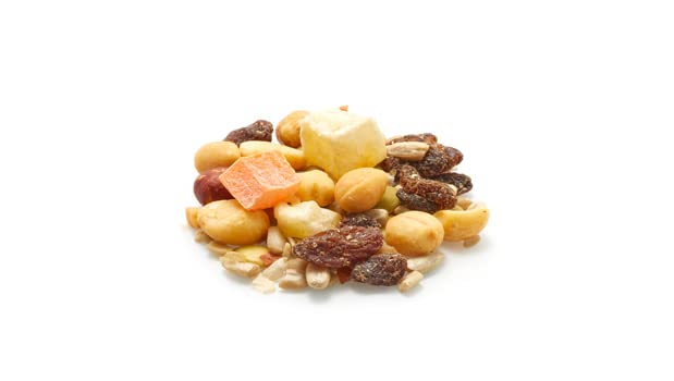 Yupik Trail Mix, 2.2 lb, A mix of peanuts, almonds, sunflower seeds, pumpkin seeds, raisins, papaya and pineapple, Pack of 1