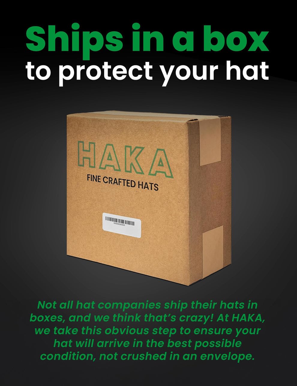 HAKA Atlanta Hat – ATL Trucker Hat for Men & Women, Adjustable Baseball Cap, Mesh Snapback, Outdoor Golf Hat - Black