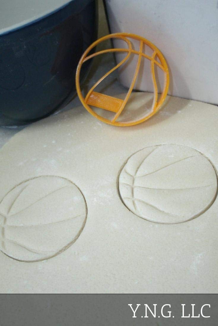 BASKETBALLS OR BOWS GENDER REVEAL BABY SHOWER SET OF 3 COOKIE CUTTERS MADE IN USA PR1197