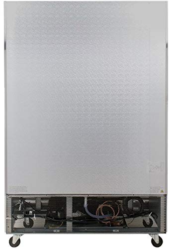 KoolMore - RIF-2D--SS 54" 2 Door Stainless Steel Upright Commercial Reach-in Freezer - 47 cu. ft (RIF-2D-SS)