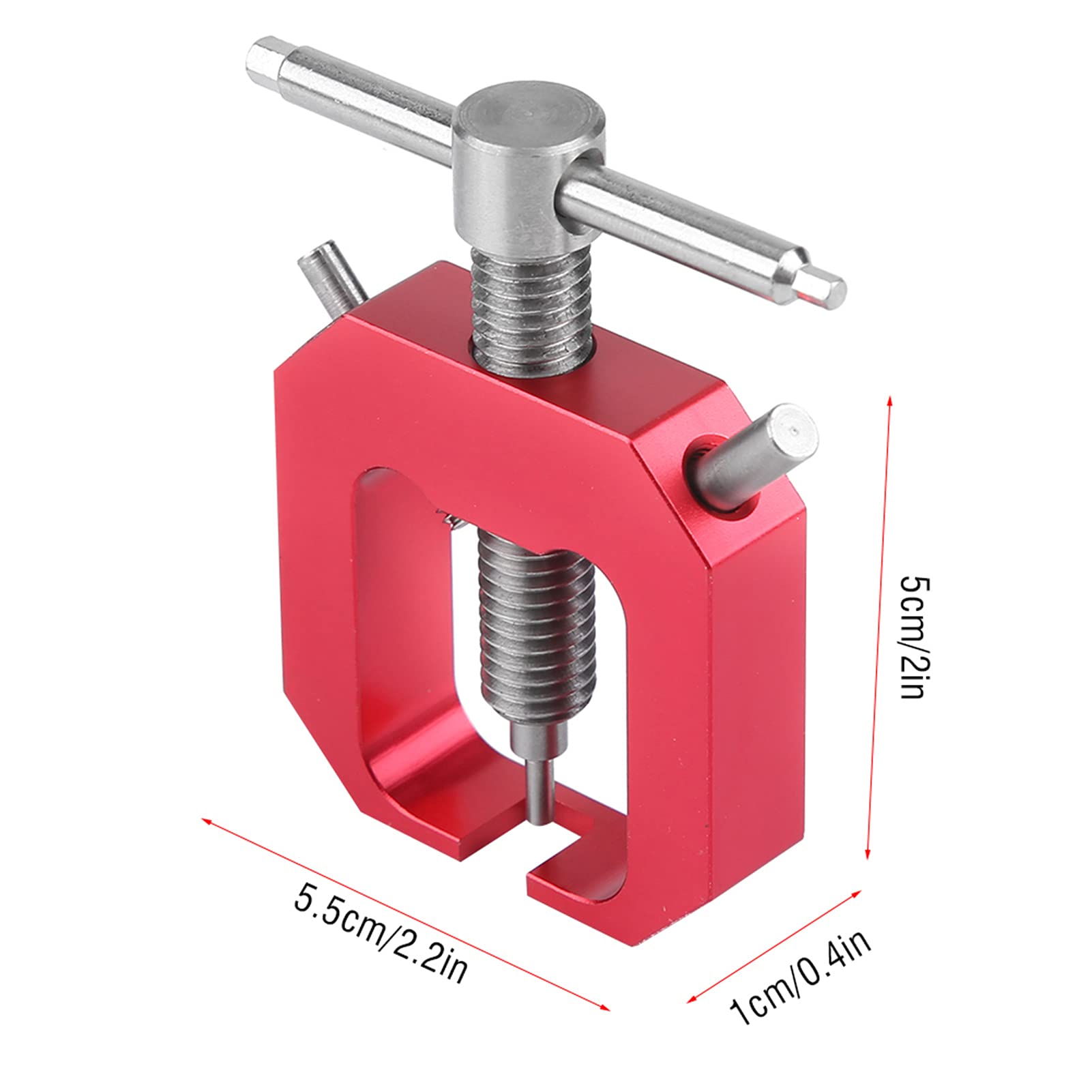 Motor Gear Puller, Steel Pinion Gear Removal Tool Rc Motor Pinion Puller RC Part Accessory for RC Vehicles (Red)