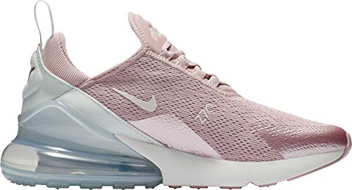 Nike Women's Air Max 270 Shoes (8.5, Plum/White)