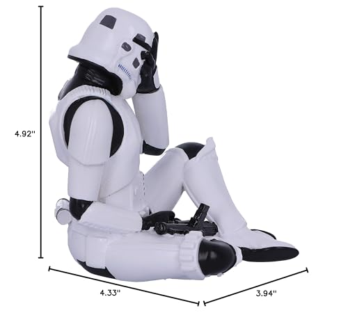 Nemesis Now Original Stormtrooper Three Wise Sci-Fi See No Evil, Multicolour, One Size
