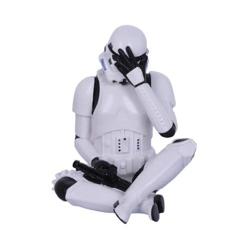 Nemesis Now Original Stormtrooper Three Wise Sci-Fi See No Evil, Multicolour, One Size
