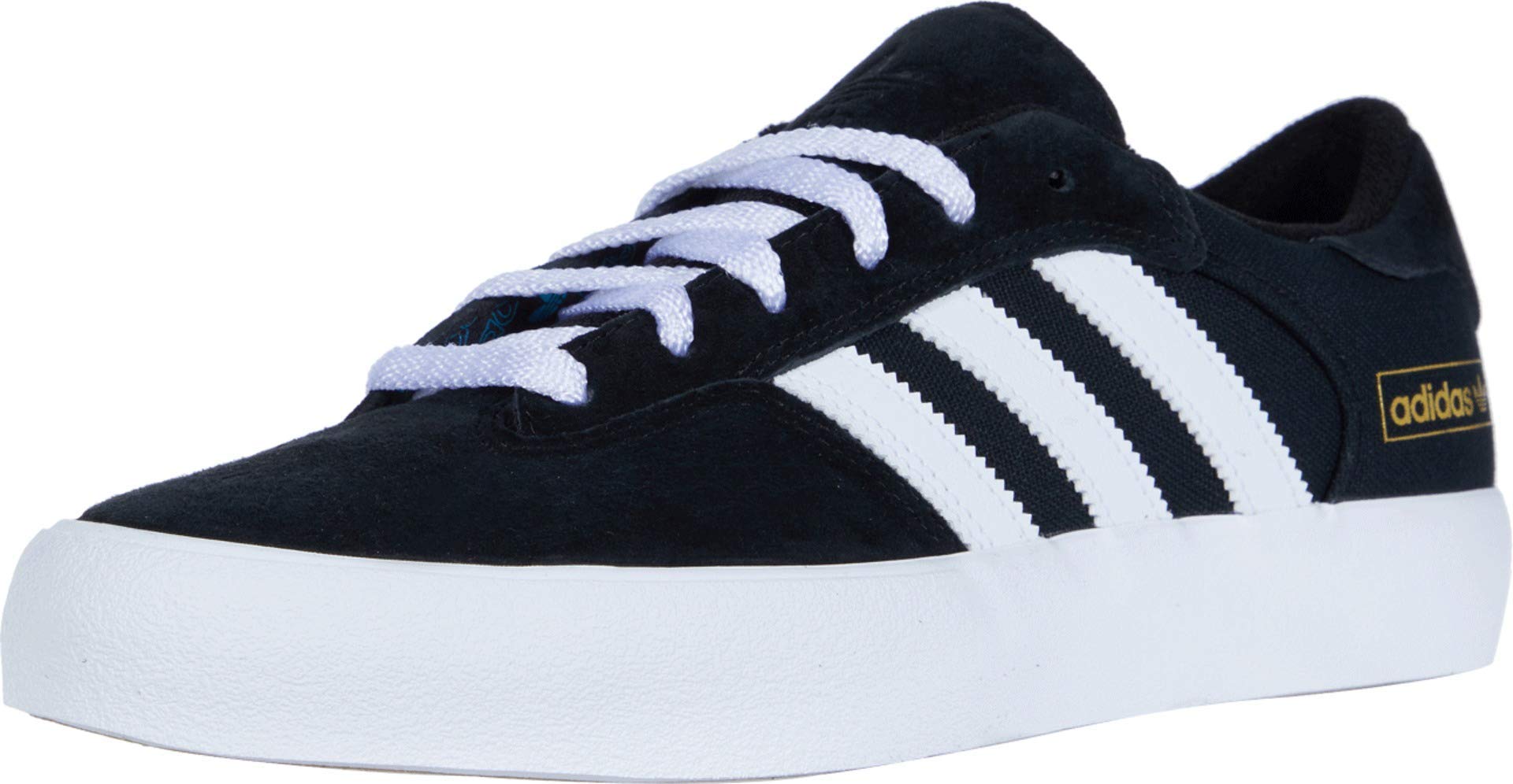 adidas Matchbreak Super Core Black/Footwear White/Gold Metallic Men's 6, Women's 7 Medium