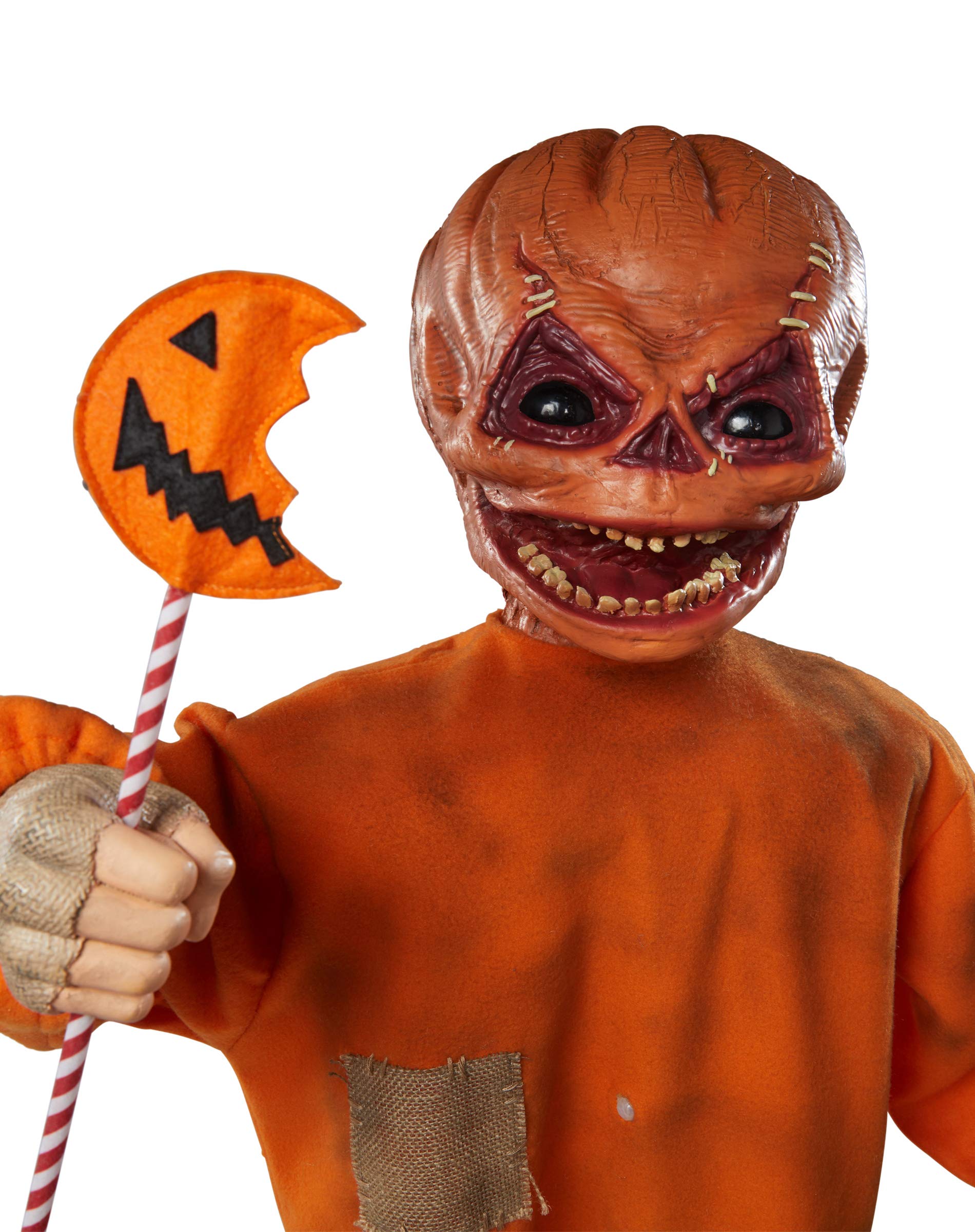 Spirit Halloween Trick r’ Treat Sam Animatronic | Officially Licensed | 4.3 Feet | Halloween Décor | Horror Décor | Moving Prop