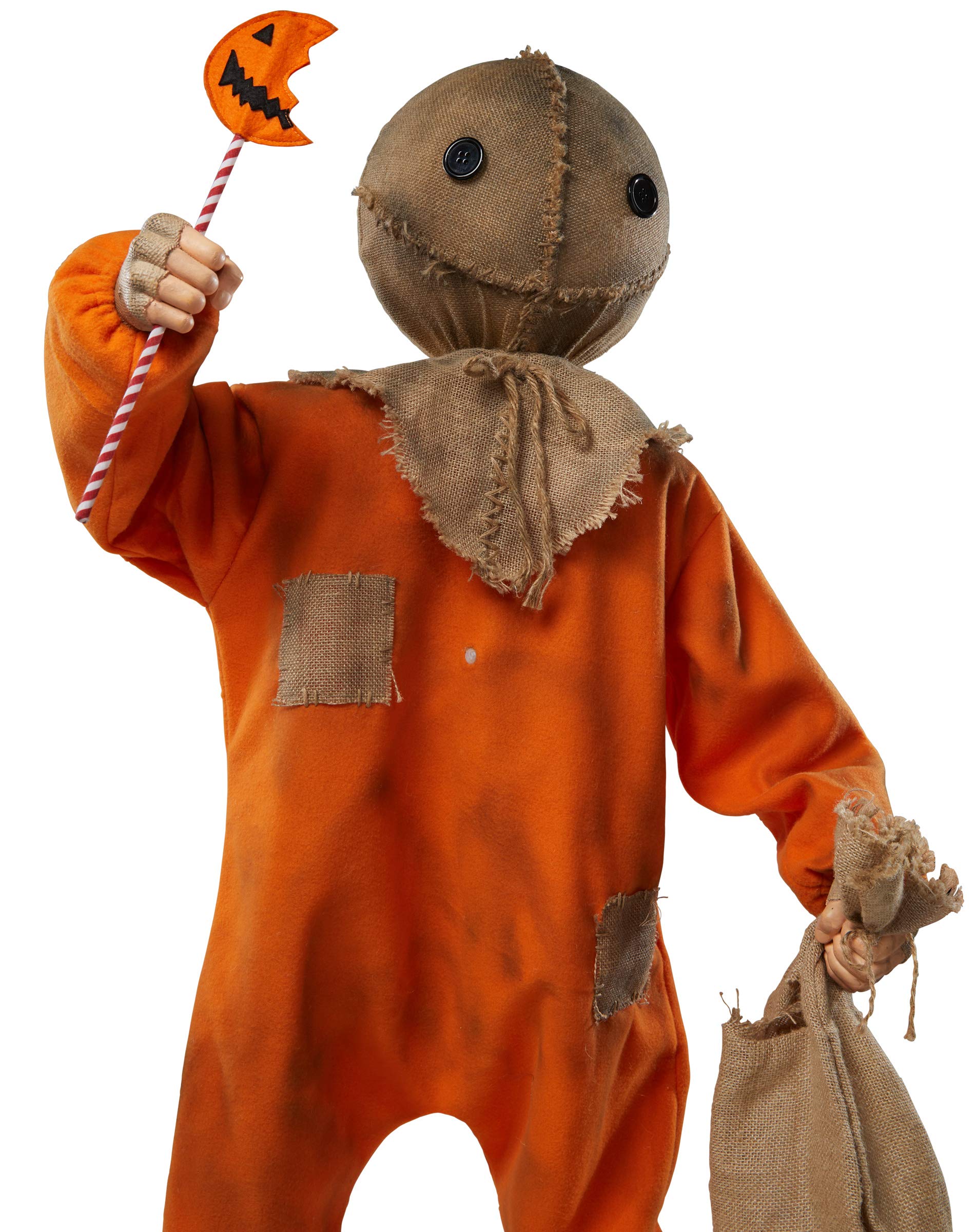 Spirit Halloween Trick r’ Treat Sam Animatronic | Officially Licensed | 4.3 Feet | Halloween Décor | Horror Décor | Moving Prop