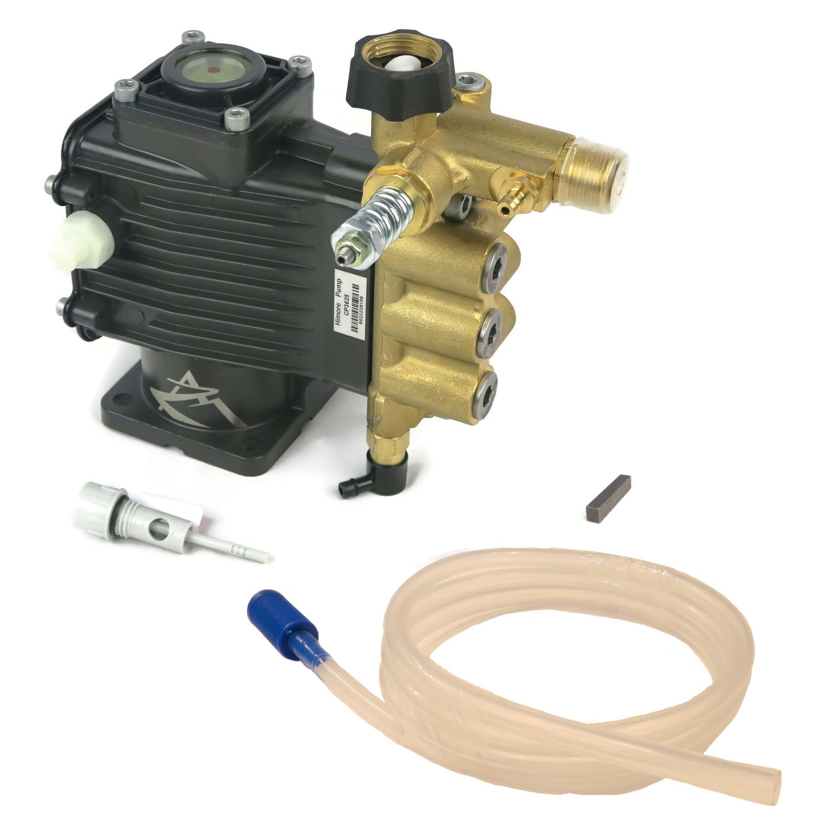 The ROP Shop | 3600 PSI Power Pressure Washer Water Pump, 2.5 GPM, 3/4" Shaft for Honda GX200