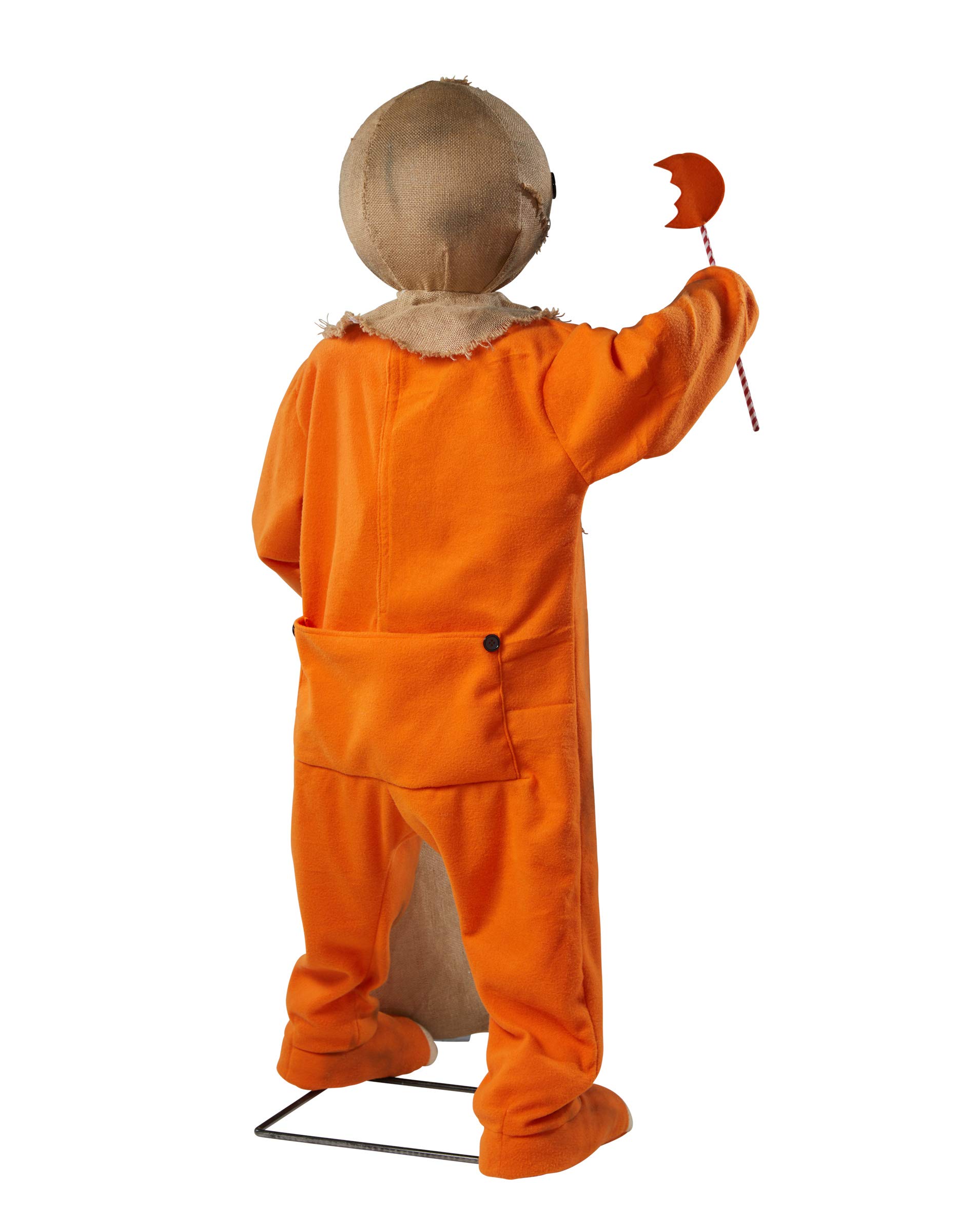 Spirit Halloween Trick r’ Treat Sam Animatronic | Officially Licensed | 4.3 Feet | Halloween Décor | Horror Décor | Moving Prop