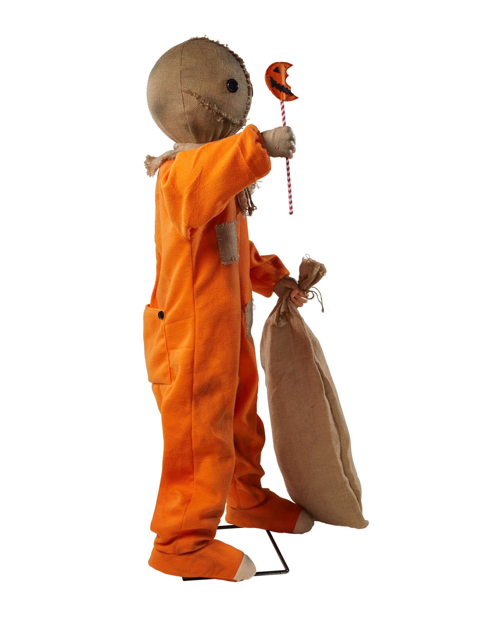 Spirit Halloween Trick r’ Treat Sam Animatronic | Officially Licensed | 4.3 Feet | Halloween Décor | Horror Décor | Moving Prop