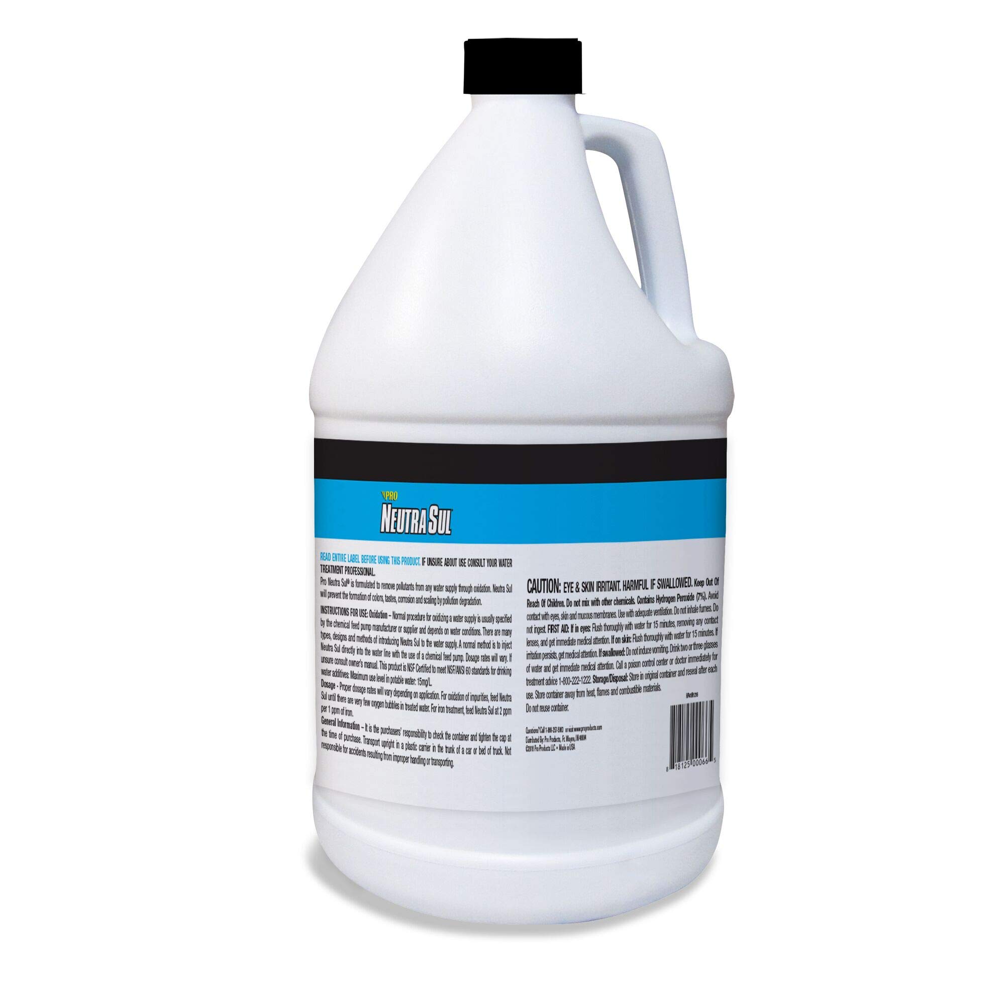 Pro Products Neutra Sul HP01B Professional Grade Oxidizer, Neutralize Rotten Egg Smells and Pollutants, 1 Gallon, 4-Pack, 4 Count