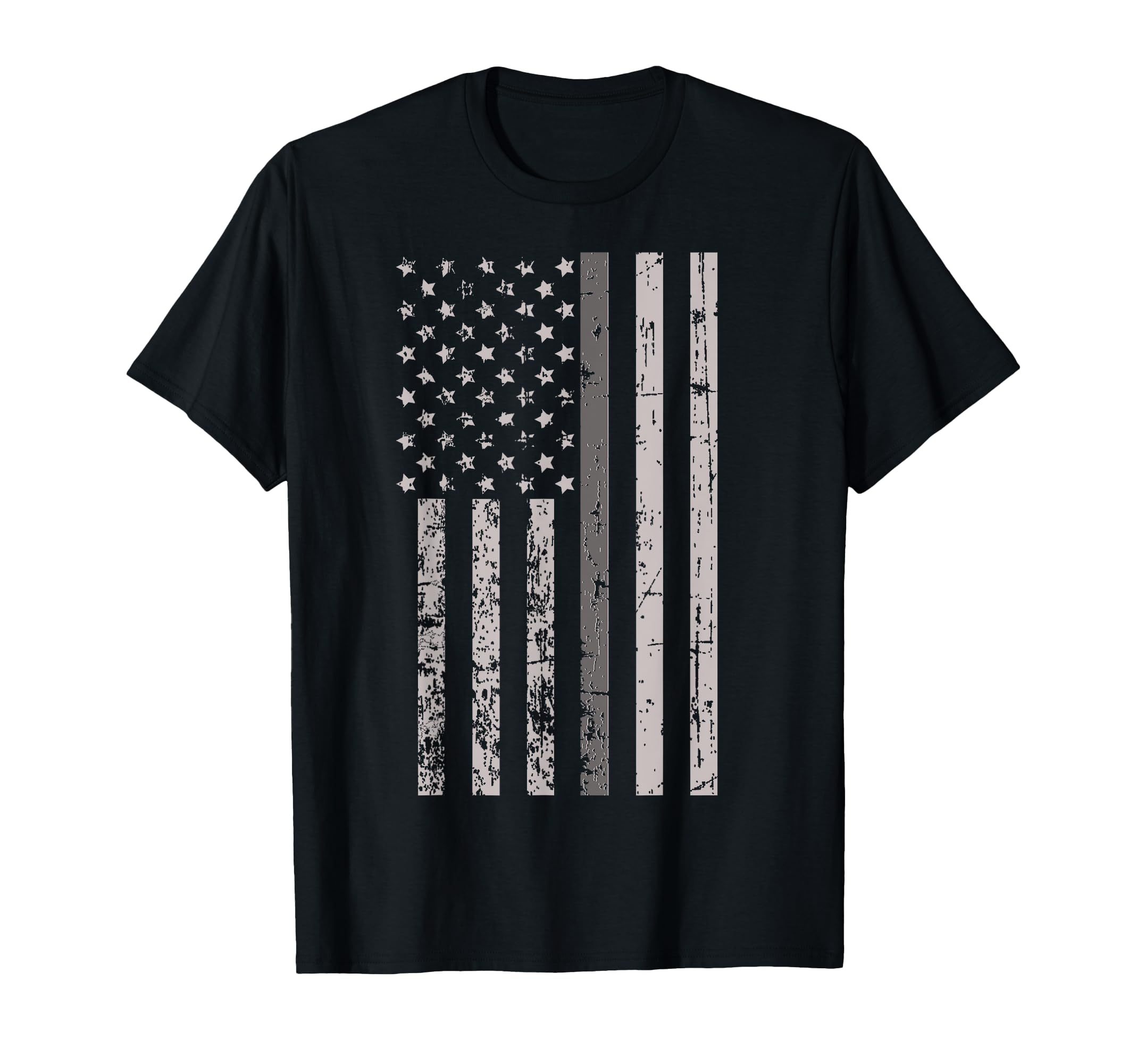 Corrections Officer Gifts Shirt Flag Thin Silver Gray Line T-Shirt