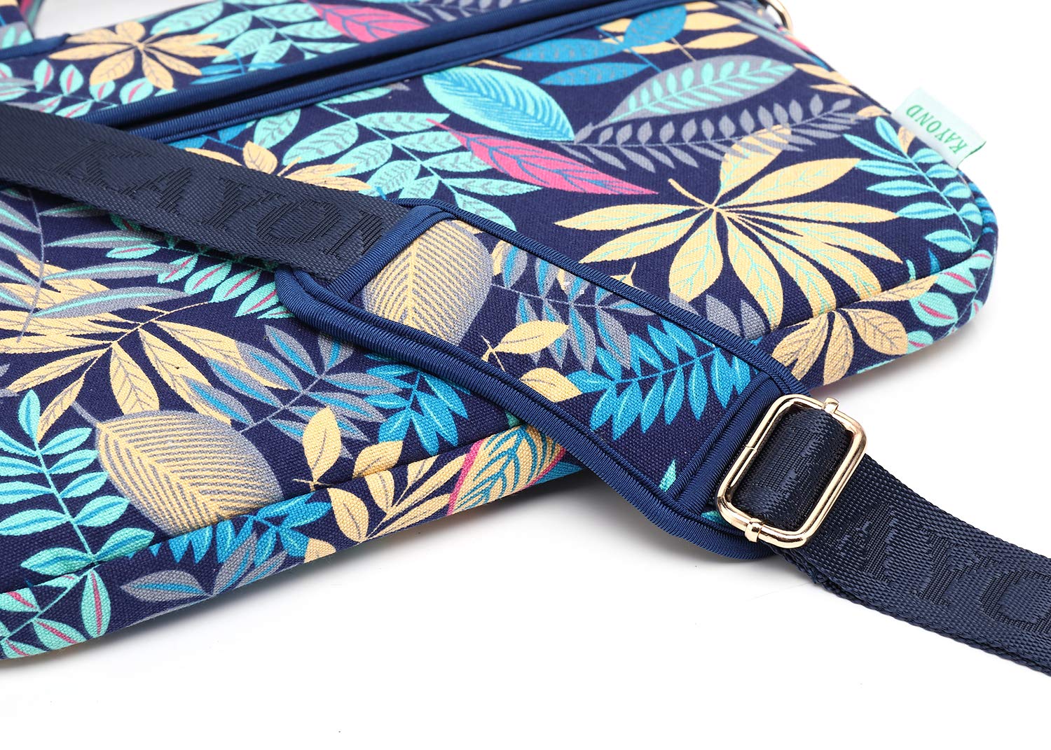 kayond Forest Series Bule Patten Waterproof Laptop Shoulder Messenger Bag Case Sleeve for 12 Inch 13.3 Inch Laptop