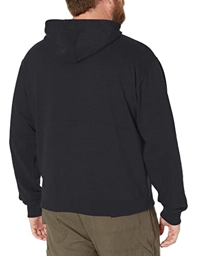 Dickies Men's Pullover Fleece Hoodie, Black, Large