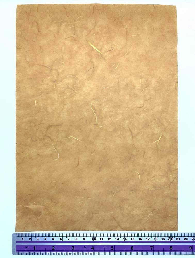Mixed Brown Mulberry Paper Sheet Design Craft Hand Made Art Tissue Japan Origami Washi