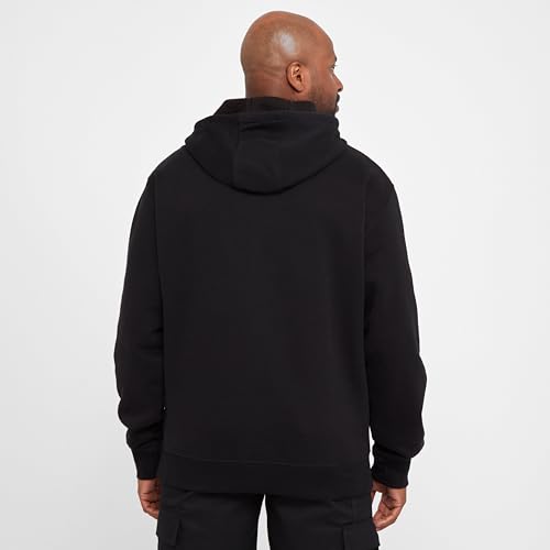 Dickies Men's Pullover Fleece Hoodie, Black, Large