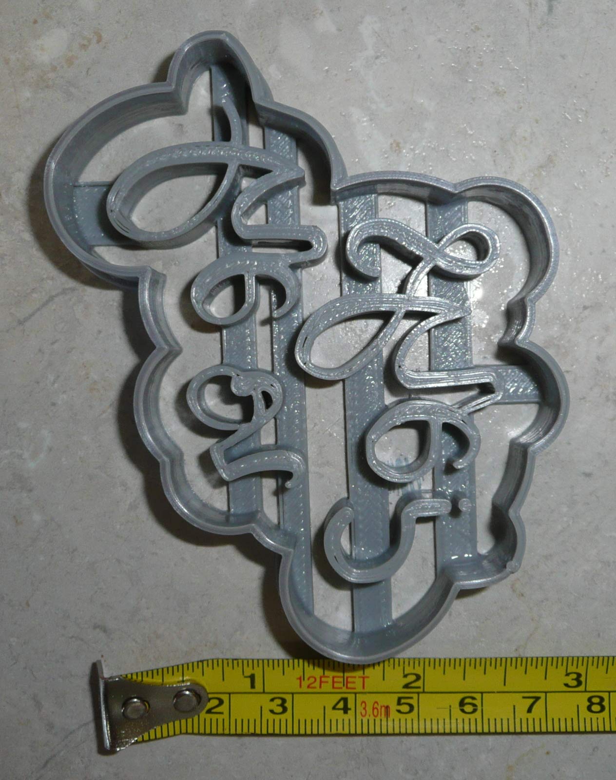 HE OR SHE GENDER REVEAL PARTY ANNOUNCEMENT BABY SHOWER COOKIE CUTTER MADE IN USA PR2522