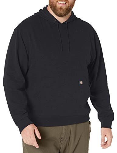 Dickies Men's Pullover Fleece Hoodie, Black, Large