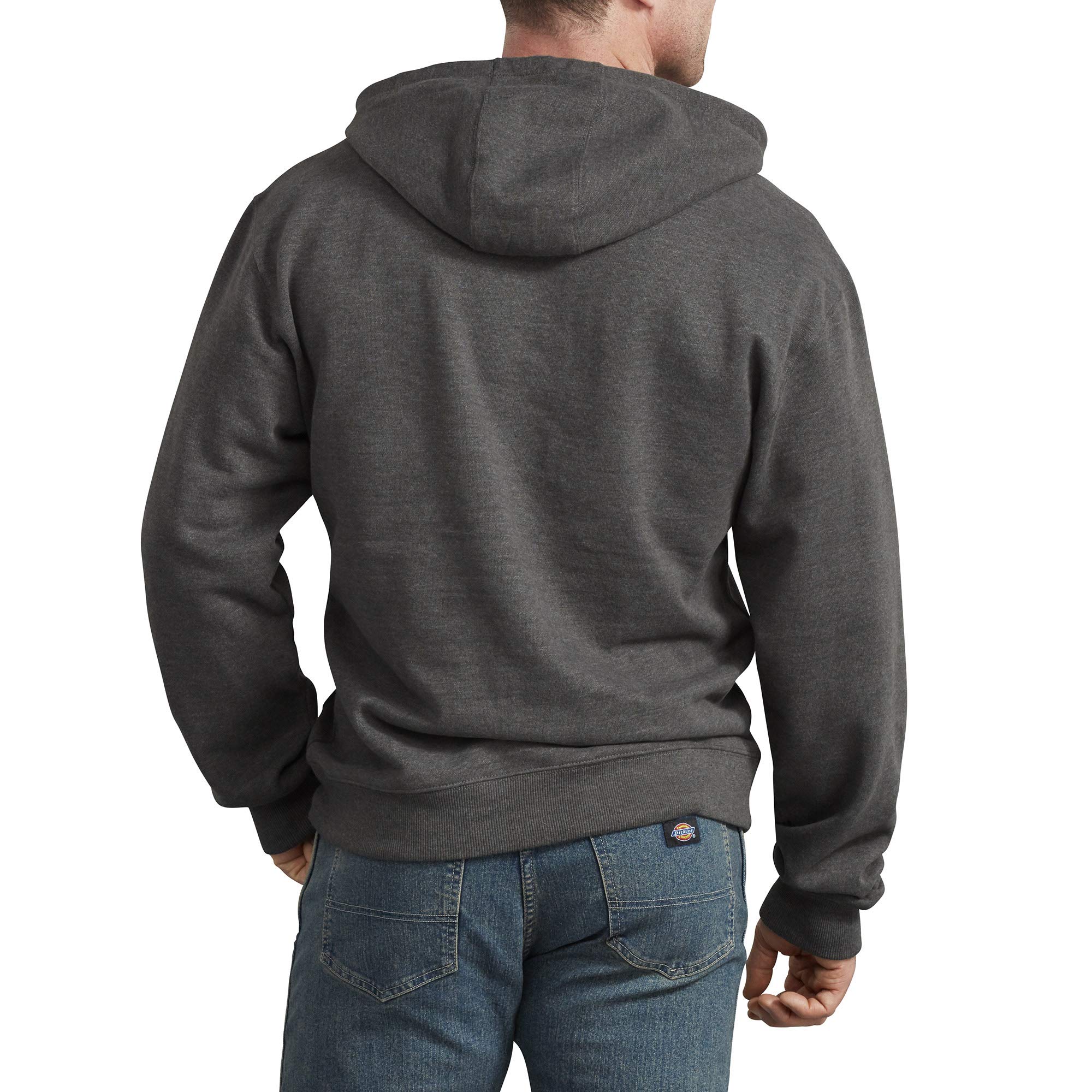 Dickies Men's Big Pullover Fleece Hoodie, Dark Heather, 2X-Large Tall