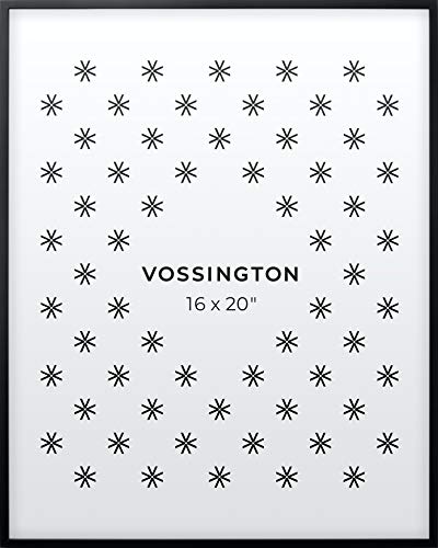 Vossington 16x20 Frame | Exclusive Black Picture Frame | 16 x 20 Inch | Thin Modern Look
