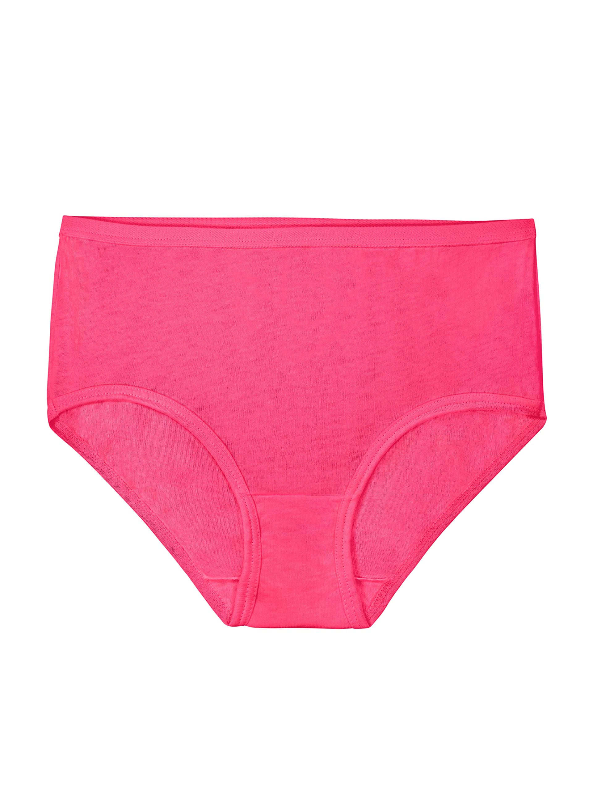 Fruit of the Loom Girls' Little Cotton Brief Underwear, 14 Pack - Fashion Assorted, 6