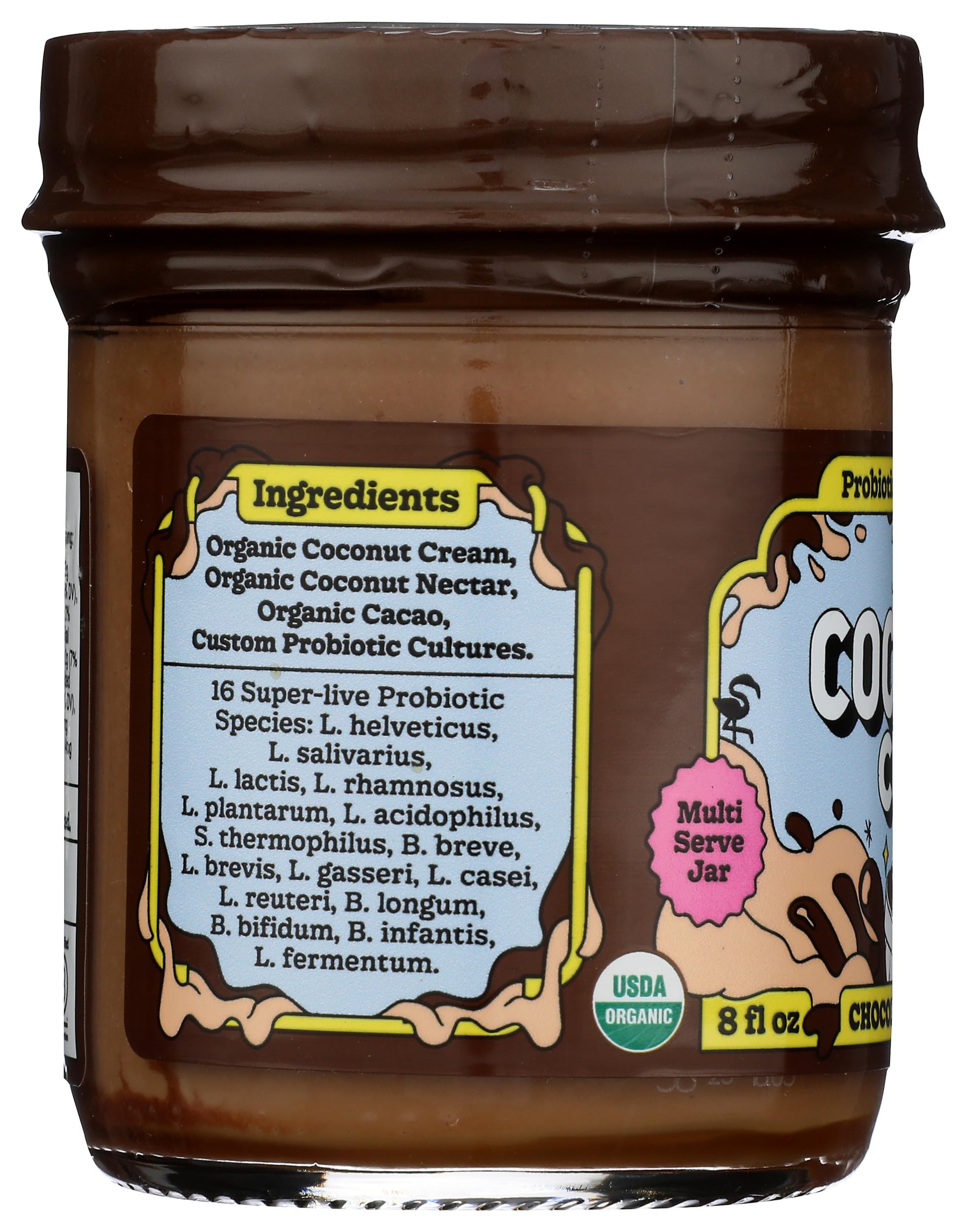 THE COCONUT CULT Organic Chocolate Mousse Coconut Yogurt, 8 OZ