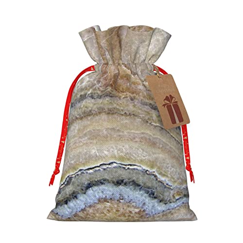 Onyx Stone Pale Bluechristmas Drawstring Gift Bag, Linen Drawstring Gift Bag, Reusable Drawstring Gift Bag, Used For Christmas, Birthday, Wedding Supplies