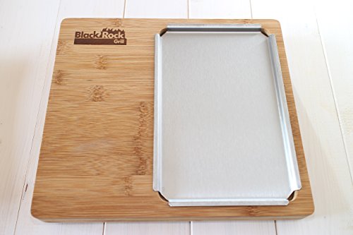 Black Rock Grill - Premium Lava Stone Cooking Set for Sizzling Steak and Seafood, Restaurant-Quality Meals at Home