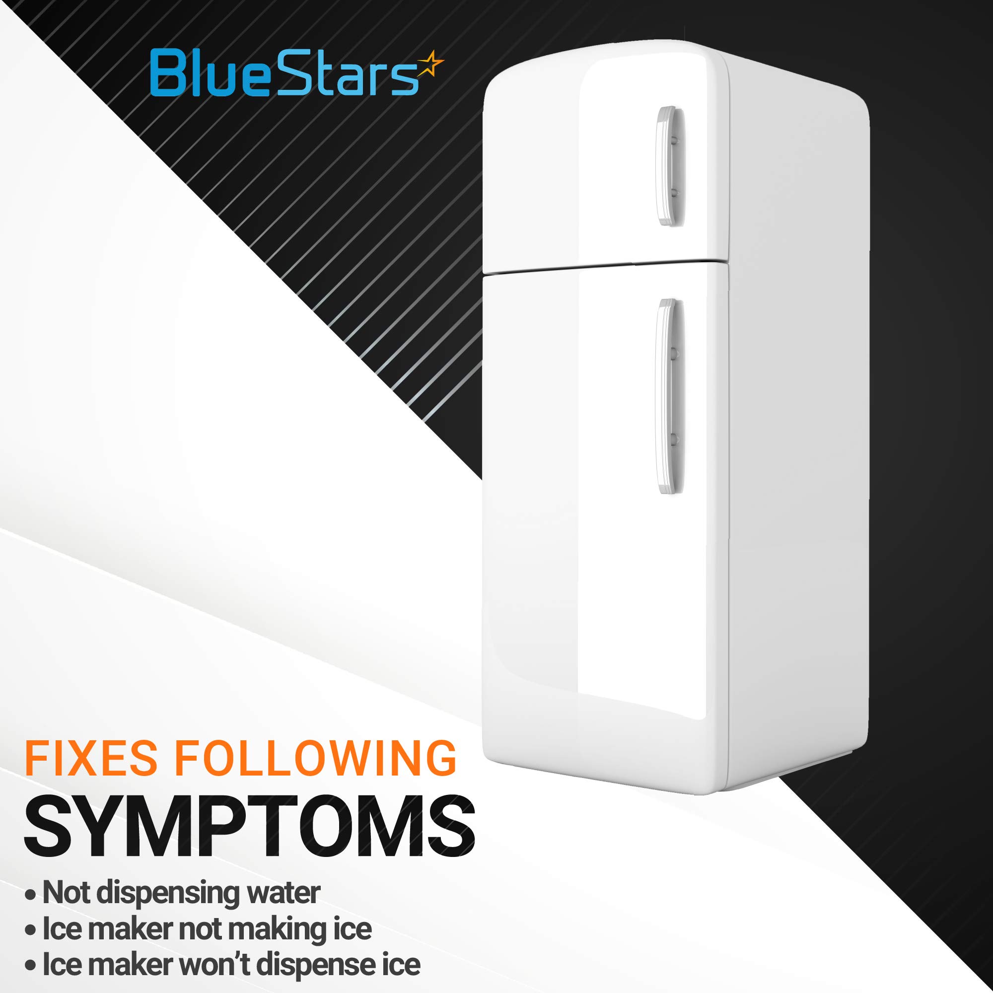BlueStars Ultra Durable WP2180226 Refrigerator Control Bracket Replacement - Compatible with Whirlpool & Kenmore Refrigerators - Replaces 2180226 2180228 2180338 2183771 PS11739027