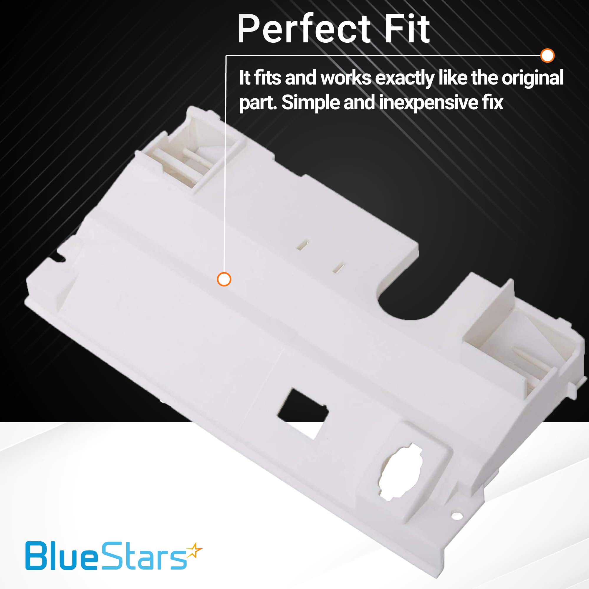 BlueStars Ultra Durable WP2180226 Refrigerator Control Bracket Replacement - Compatible with Whirlpool & Kenmore Refrigerators - Replaces 2180226 2180228 2180338 2183771 PS11739027