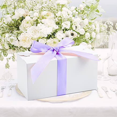 SOSFKIM Tumbler Gift Treat Boxes 24 Pack - 8x4x4in Paper Boxes for Gifts Boxes with Lids, Mug Boxes for Wedding, Bridesmaid Proposal, Party Shower, Christmas