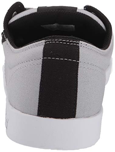 SUPRA Unisex-Adult Stacks II Skate Shoe, LT Grey TUF-White, 8 Regular US
